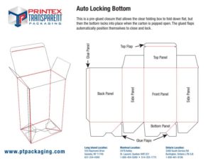 Box Type Closures | Printex Transparent Packaging