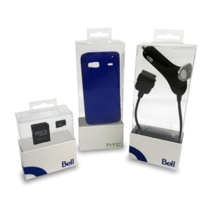 Custom Transparent Cell Phone Packaging Design | Printex