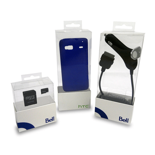 Custom Transparent Cell Phone Packaging Design | Printex